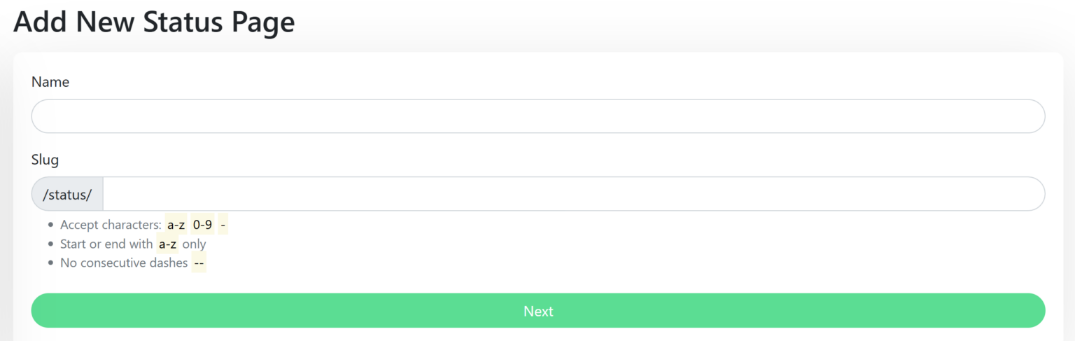 How To Create a Free Status Page in Uptime Kuma