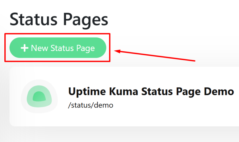 How To Create a Free Status Page in Uptime Kuma