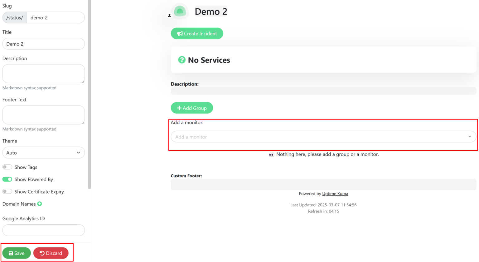 How To Create a Free Status Page in Uptime Kuma